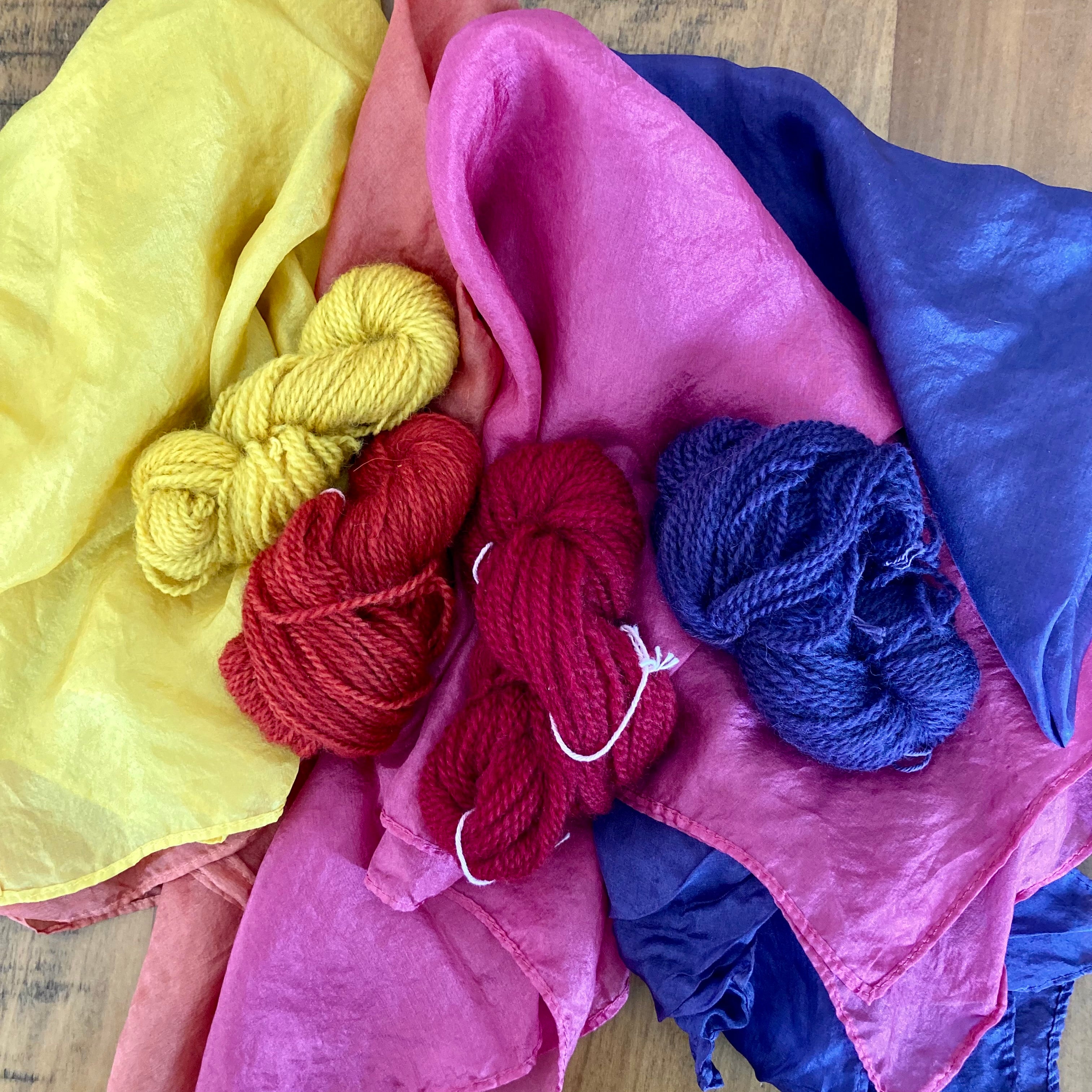 Trying Out the Love of Colour Natural Dye Kit — String Theory Yarn Co