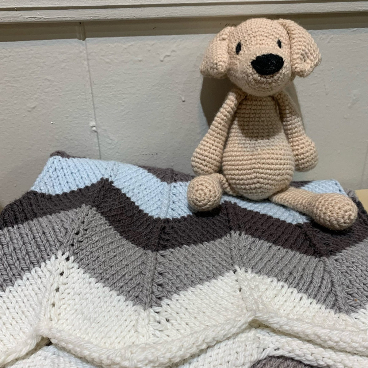 Chevron Baby Blanket KIT — String Theory Yarn Co